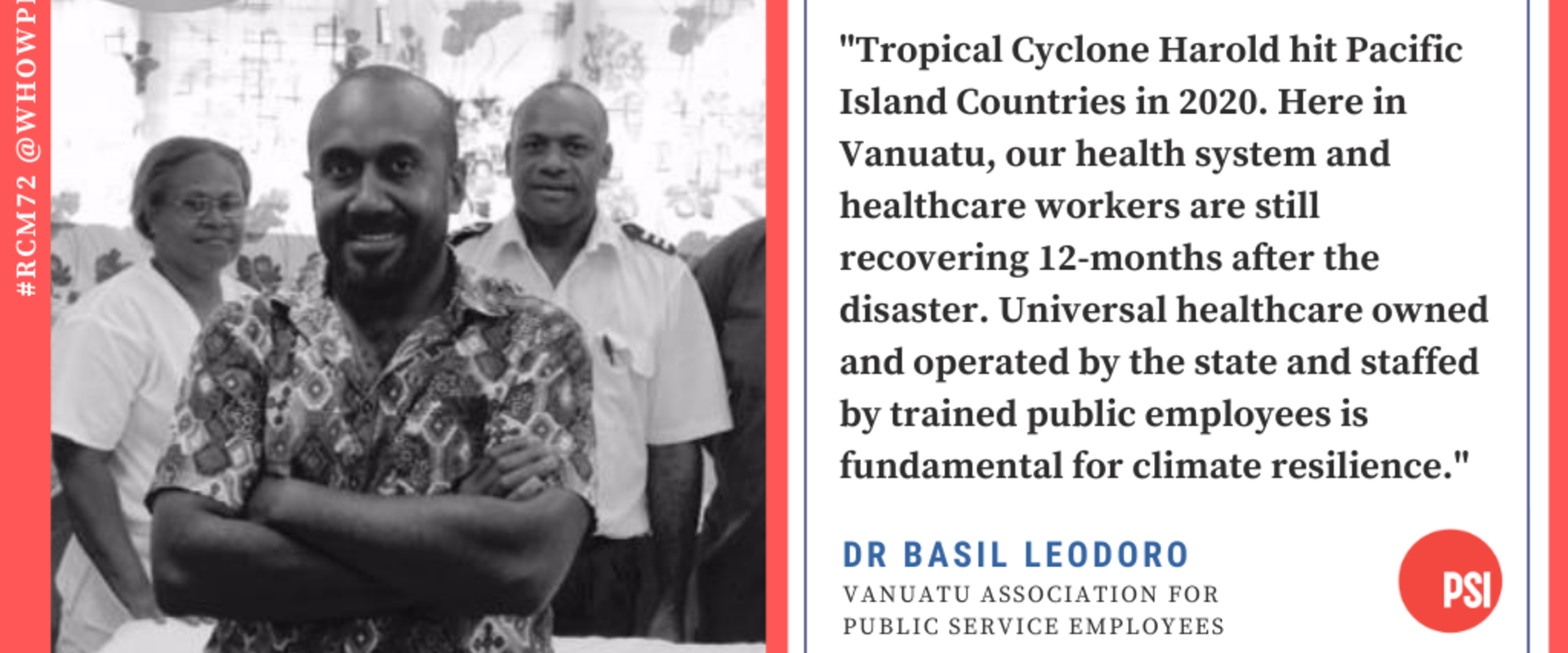 PSI brings the voice of workers to the WHO Western Pacific - PSI - The ...