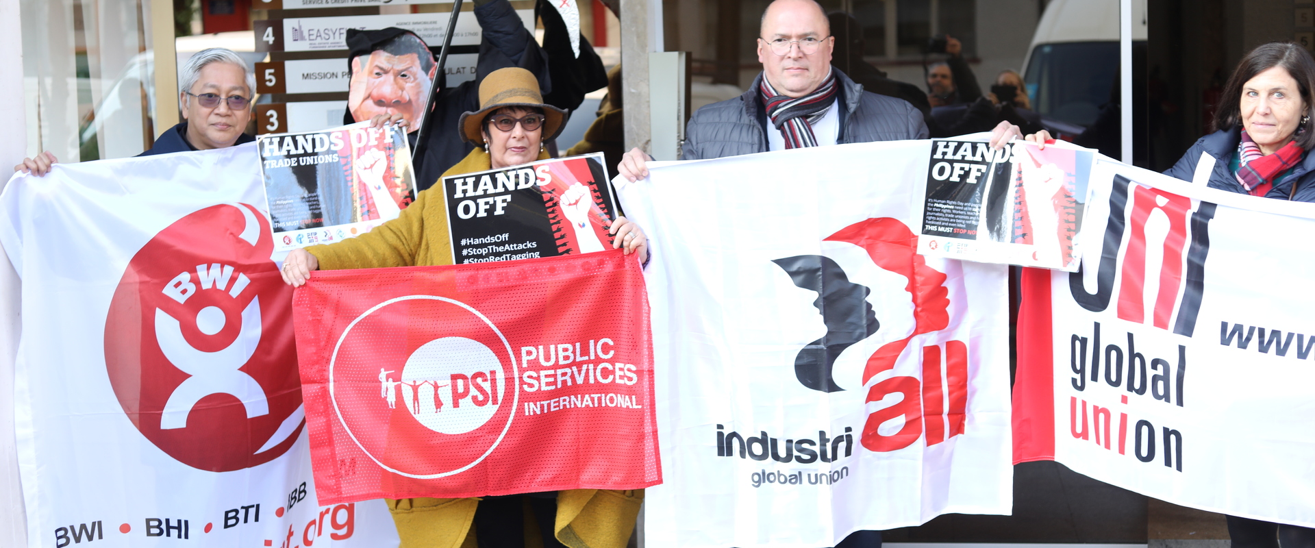 Global Union Delegation meets the UN Ambassador of the Philippines in ...