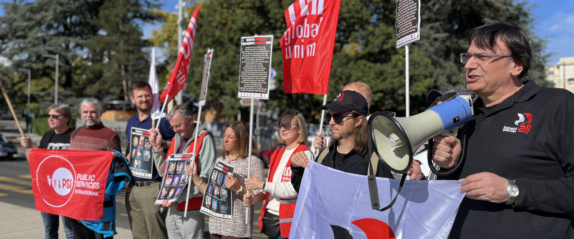 Free Myanmar’s jailed trade unionists! Recognise the NUG! - PSI - The ...