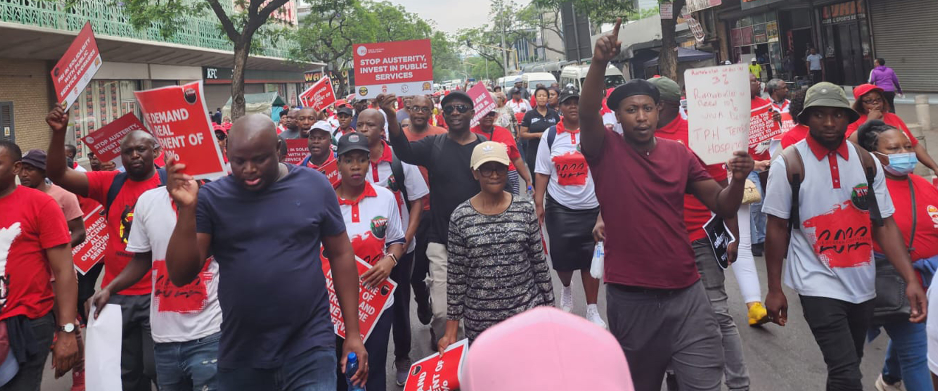 PSI stands in solidarity with public service workers in South Africa ...