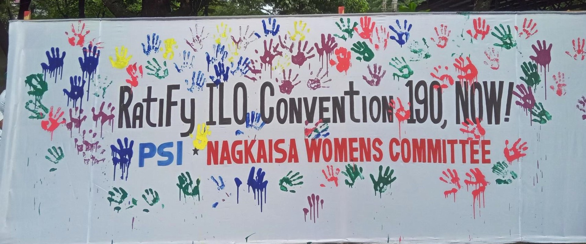 Philippine unions intensify campaign to ratify C190 - People over ...