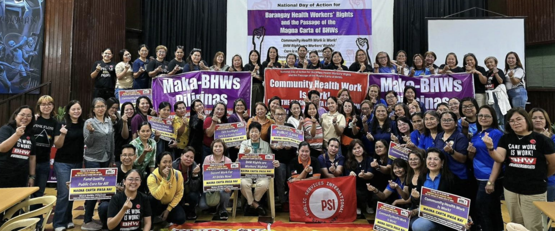 Philippines: Community Health Workers Win Their Union - PSI - The ...